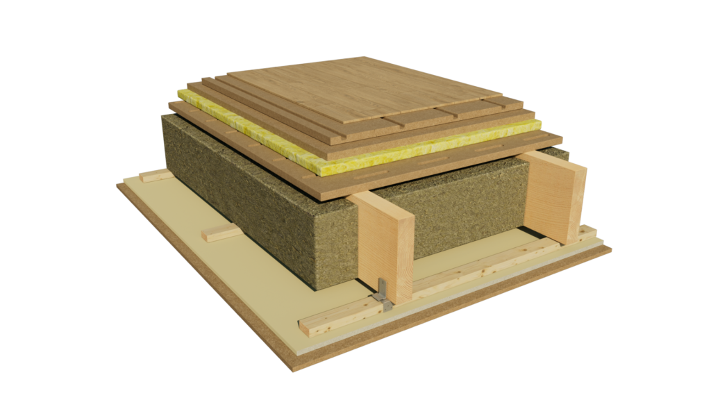 Gulv - Fig nr. 17 - Byggma - Brann og lyd